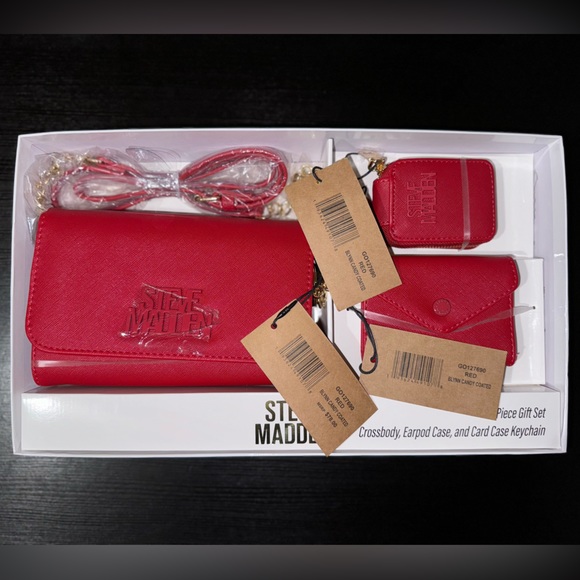 Steve Madden | Bags | Steve Madden 3 Pieces Gift Set | Poshmark